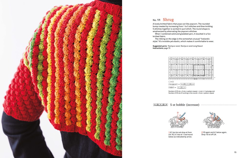 55 Fantastic Japanese Knitting Stitches, With 25 Projects by Kotomi ...