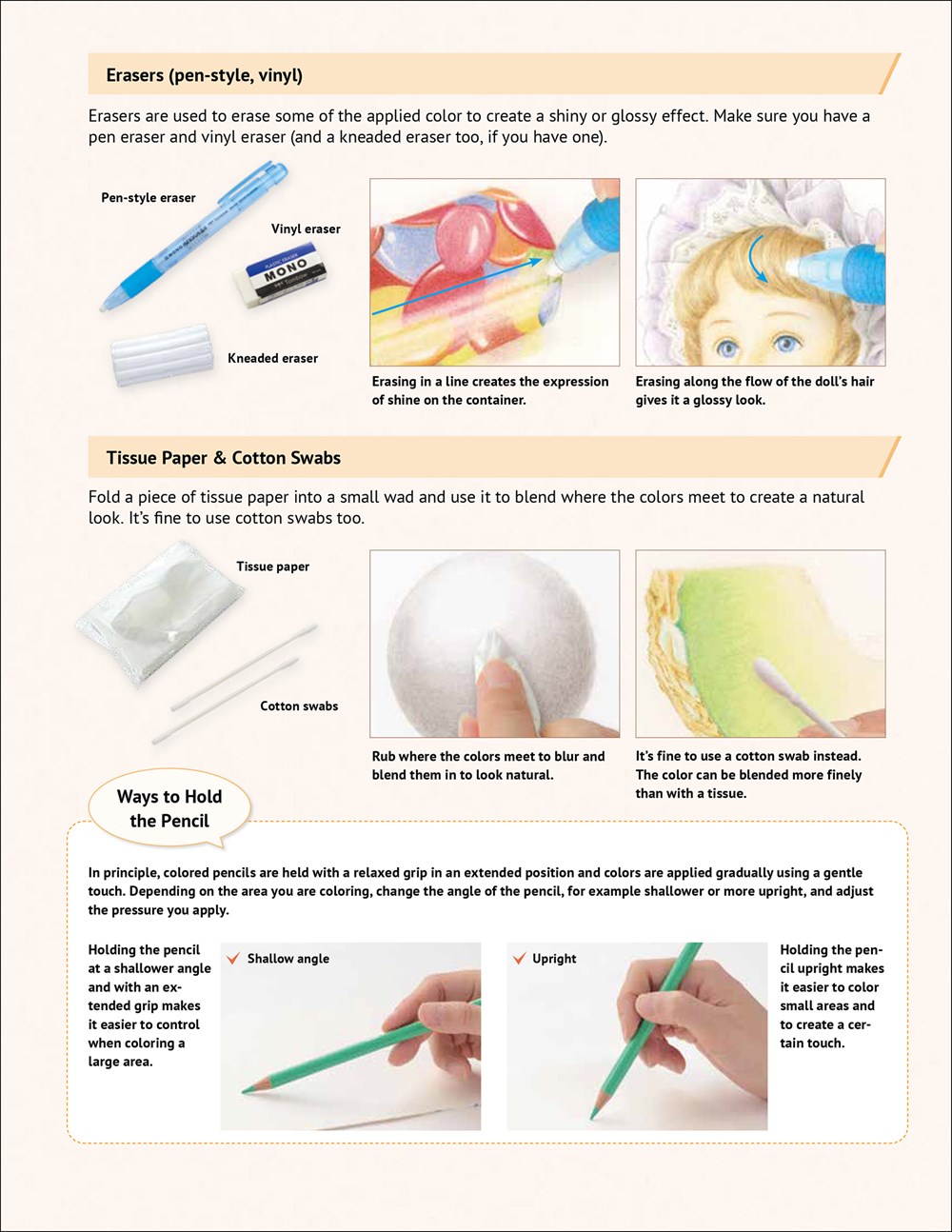 A Beginner's Guide to Colored Pencil Drawing, Realistic Drawings in 14 ...