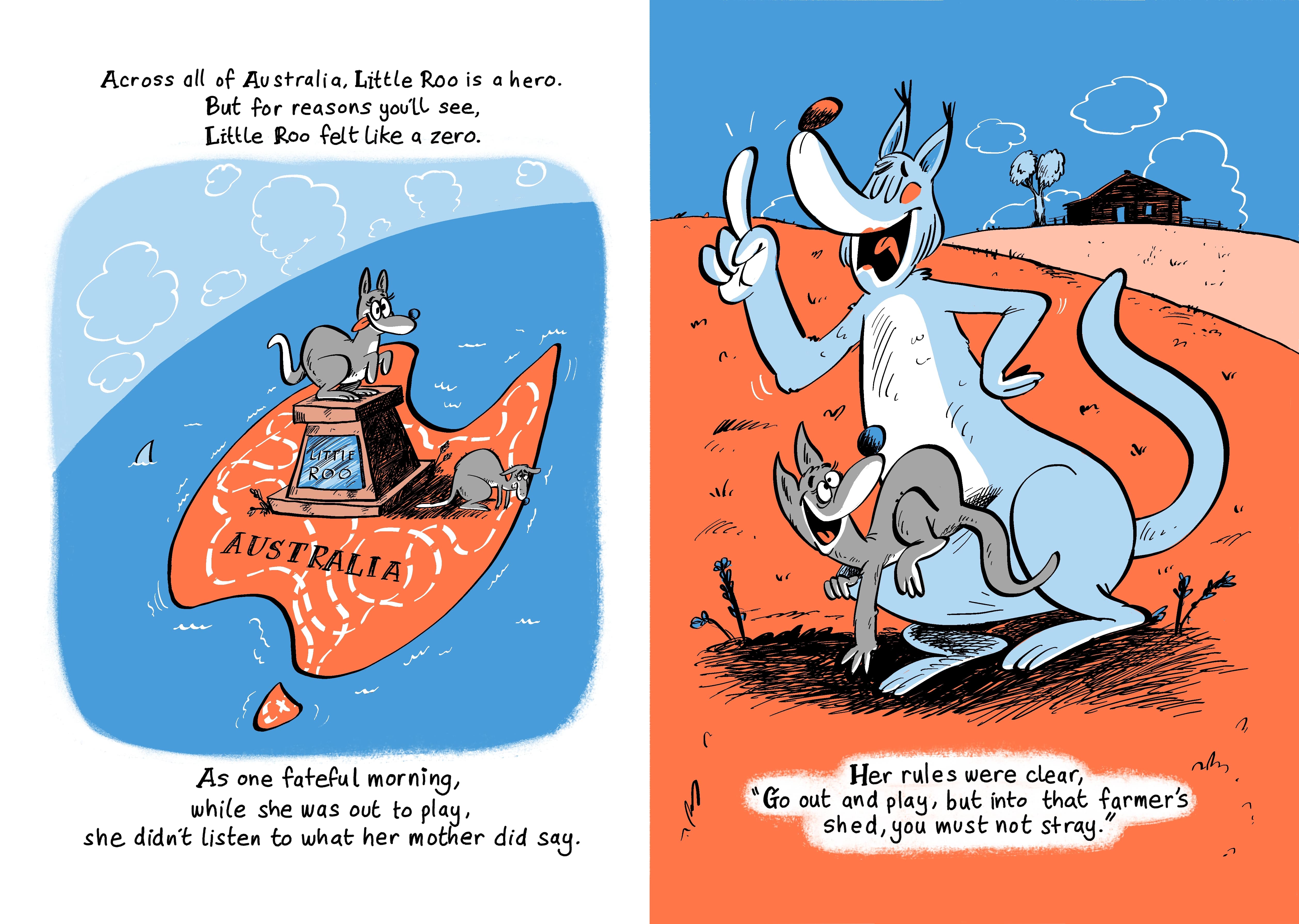The Incredible Tail of Little Roo by Ross Knight | 9780975683460 ...