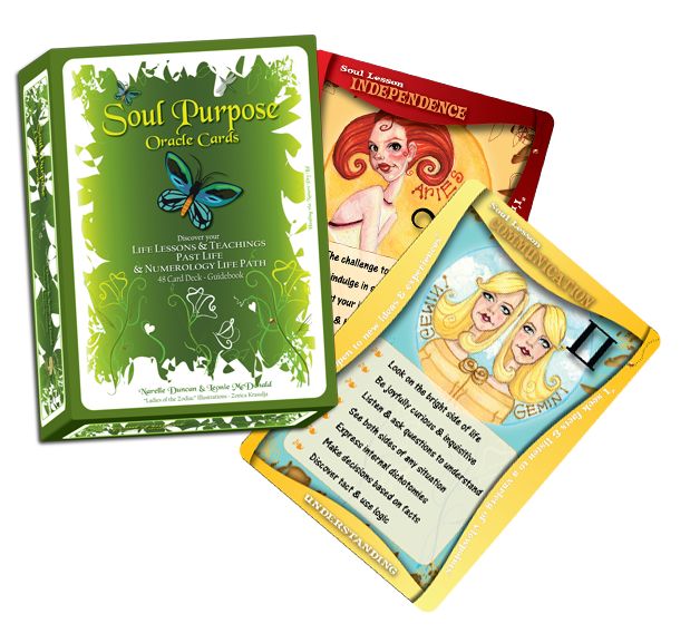 Soul Purpose Oracle Cards, Discover Your Life Lessons and Teachings ...
