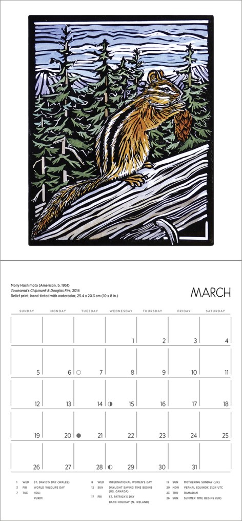 Molly Hashimoto: Wildlife - 2023 Mini Wall Calendar by Molly Hashimoto ...