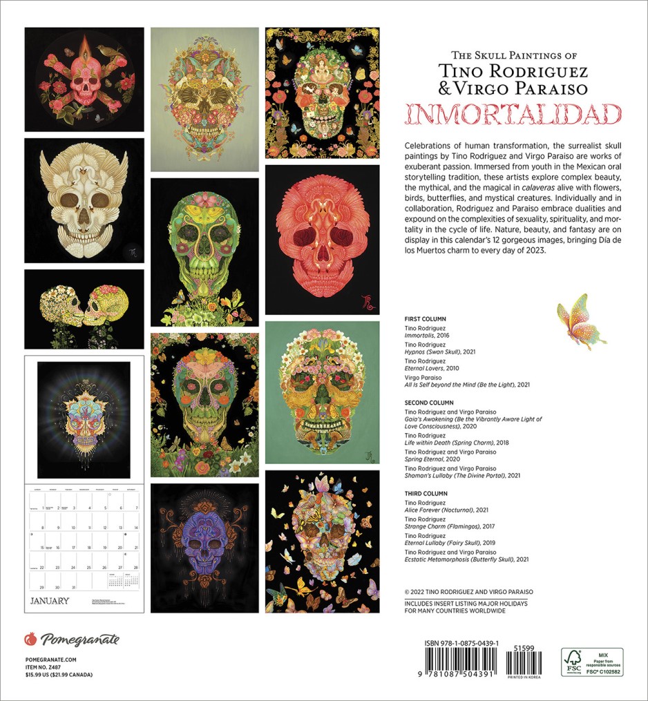 Inmortalidad - The Skull Paintings of Tino Rodriguez and Virgo Paraiso ...