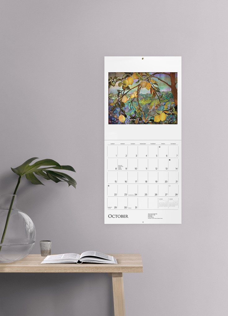 Tiffany - 2023 Wall Calendar by Louis Comfort Tiffany | 9781087504759 ...