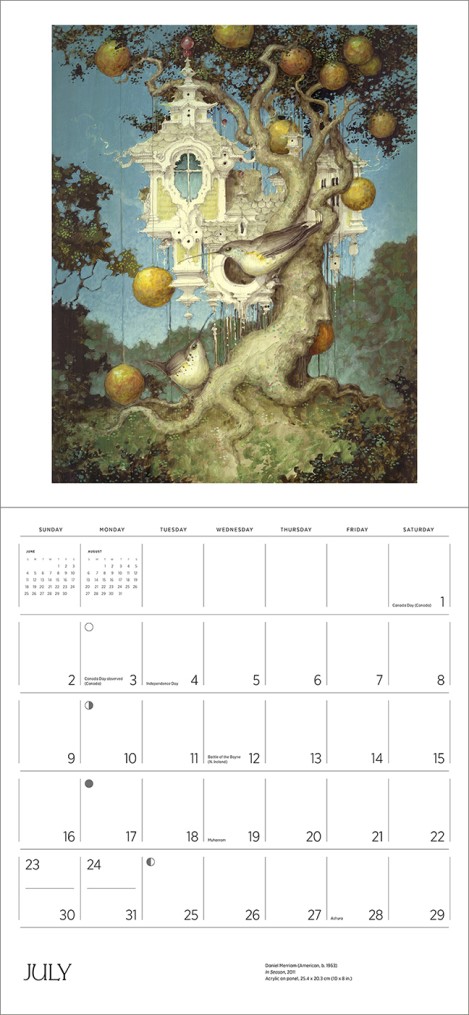 The Art of Daniel Merriam - 2023 Wall Calendar by Daniel Merriam ...