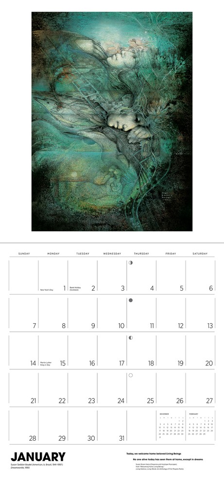 Shaman: Paintings by Susan Seddon Boulet - 2024 Wall Calendar by ...
