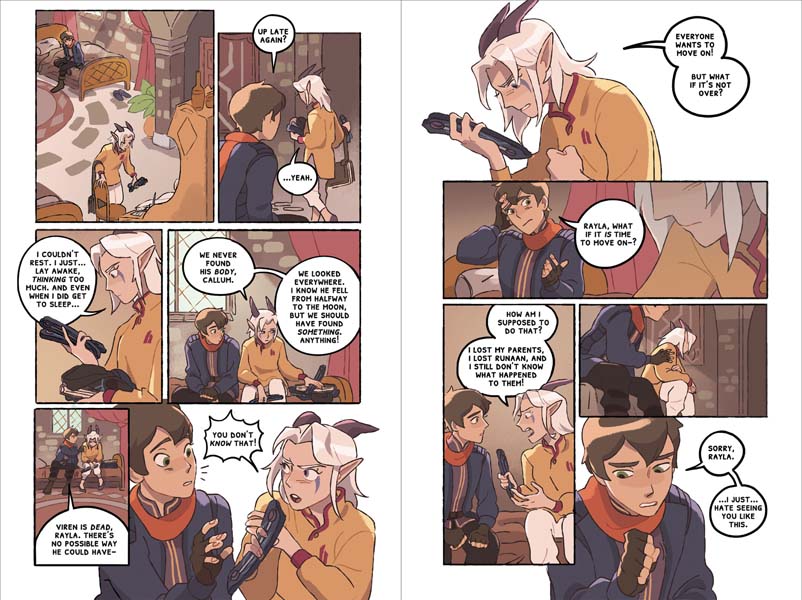 Through the Moon , The Dragon Prince: An Original Graphic Novel, Book 1 ...