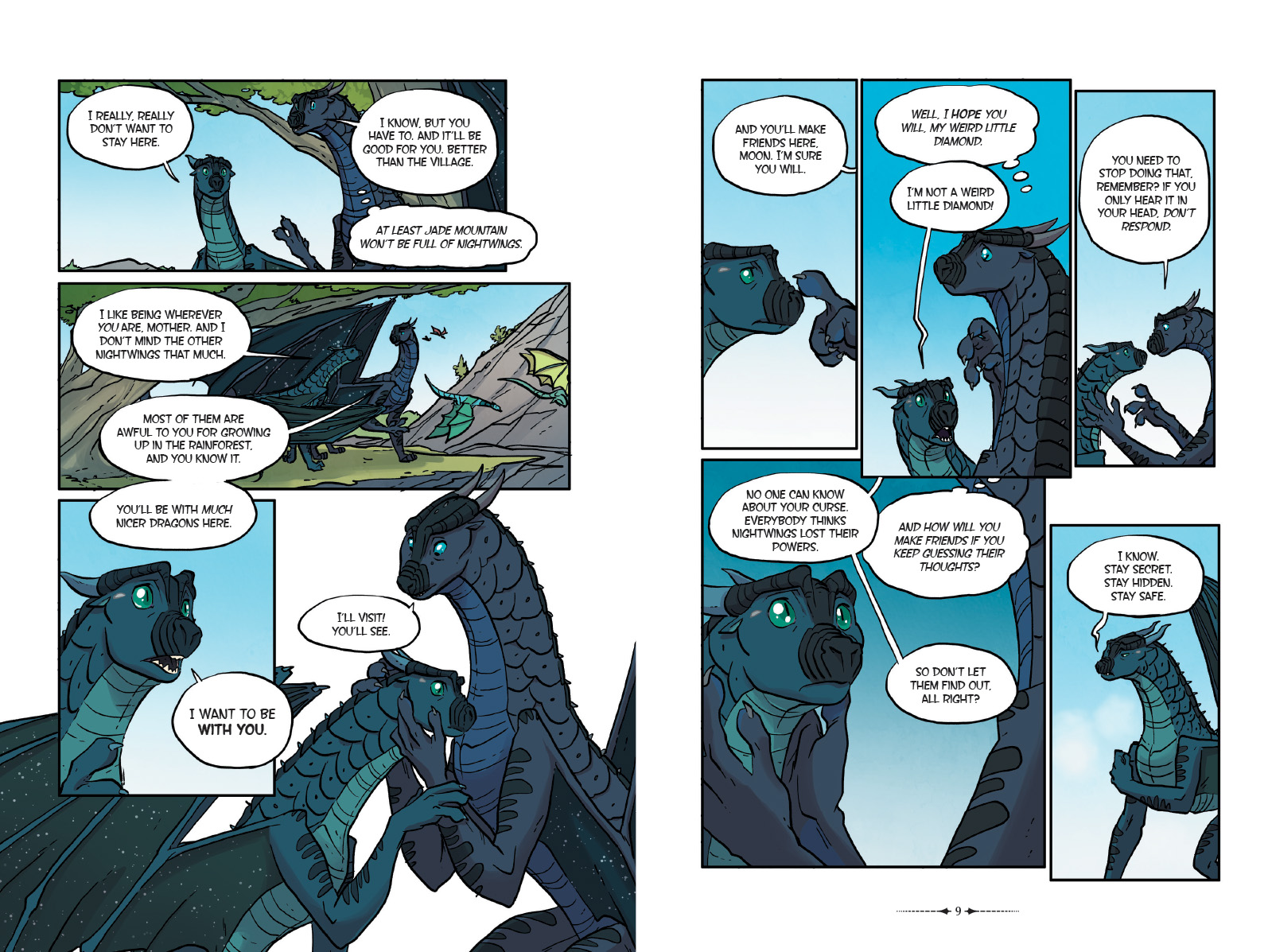 Moon Rising The Graphic Novel Wings Of Fire Book Six By Tui T 
