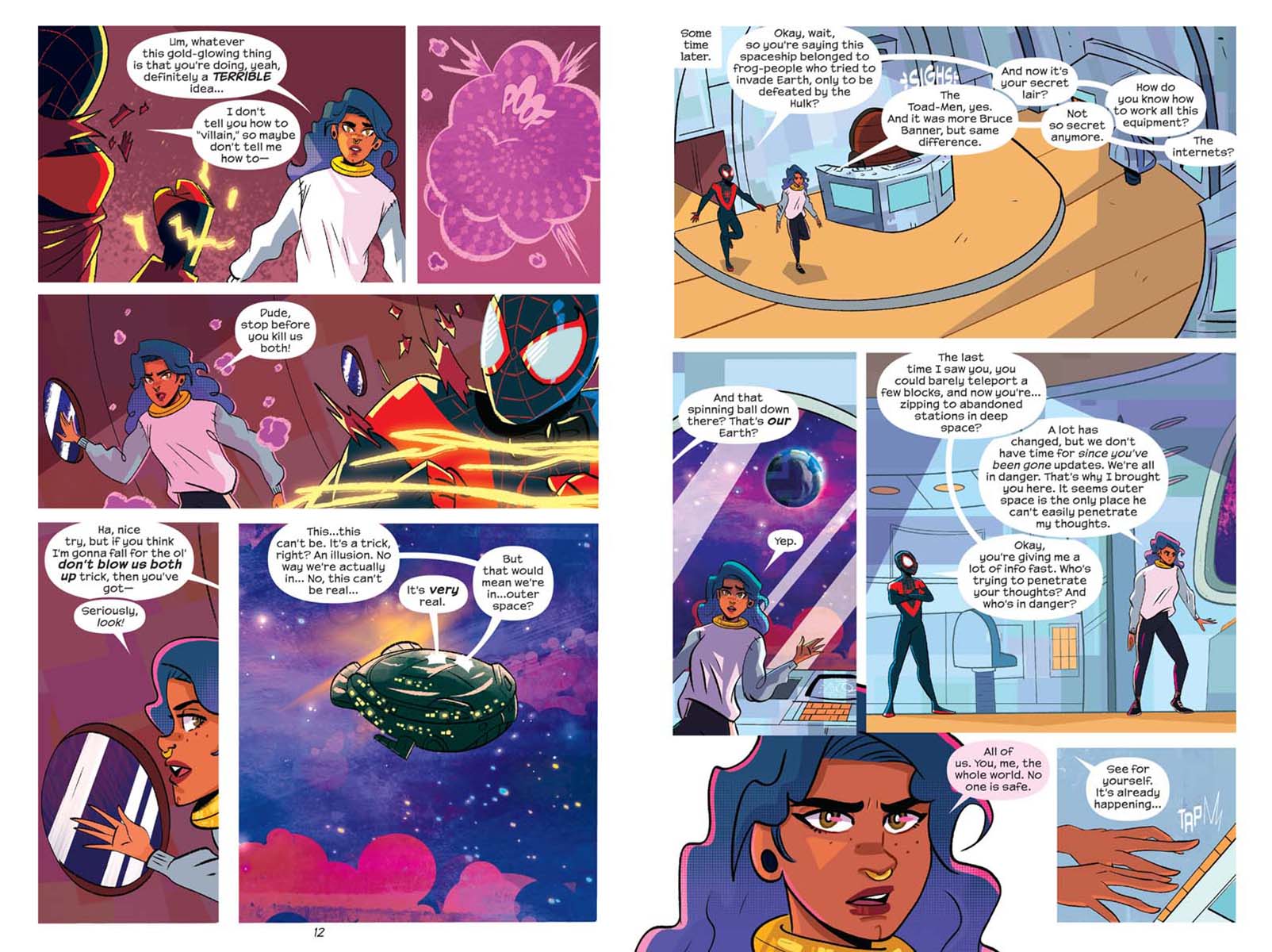 Miles Morales, Stranger Tides (A Spider-Man Graphic Novel #2) by Justin ...