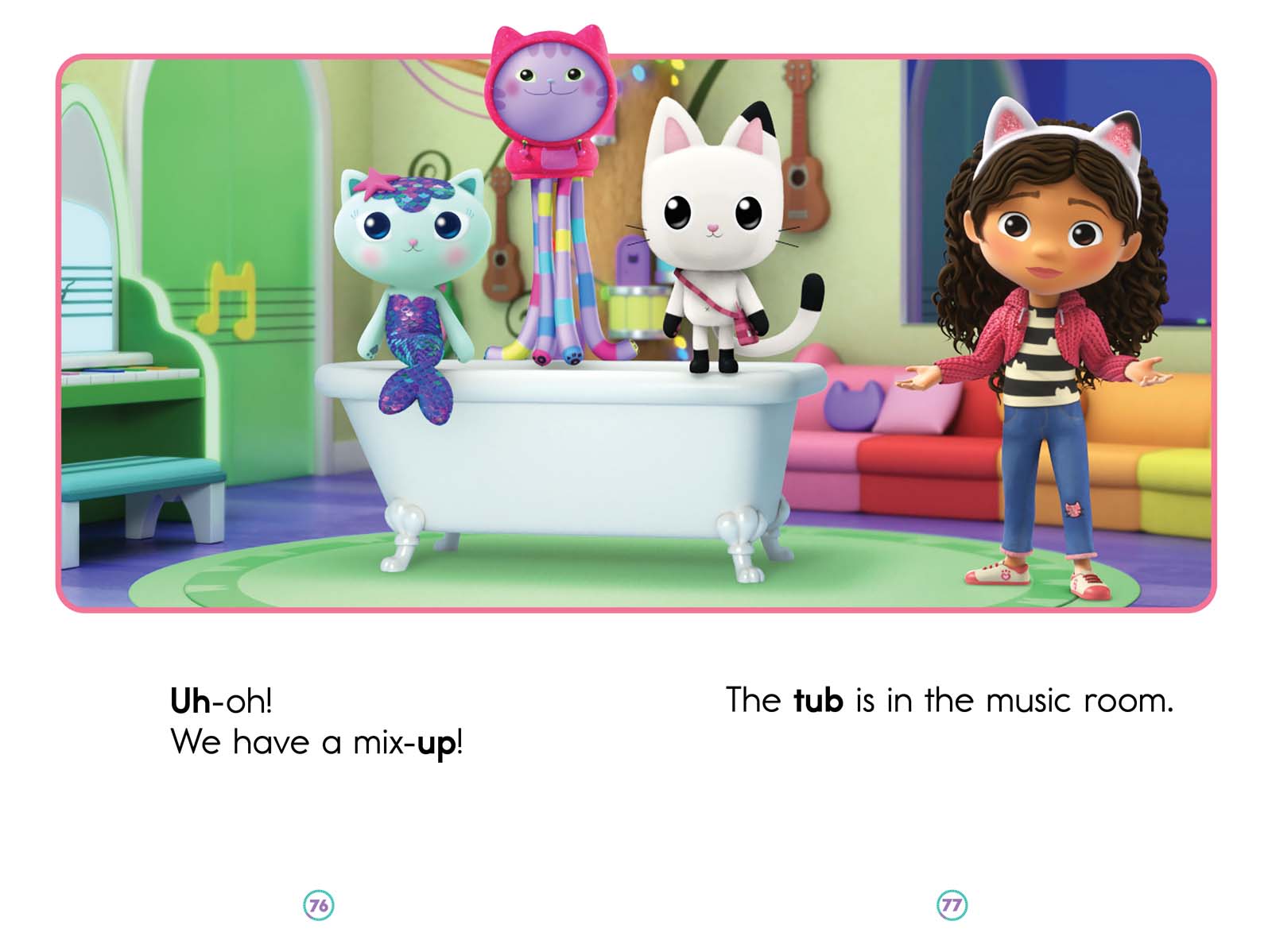 Gabby's Dollhouse, 5-Minute Phonics (DreamWorks) by Joanne Ruelos ...