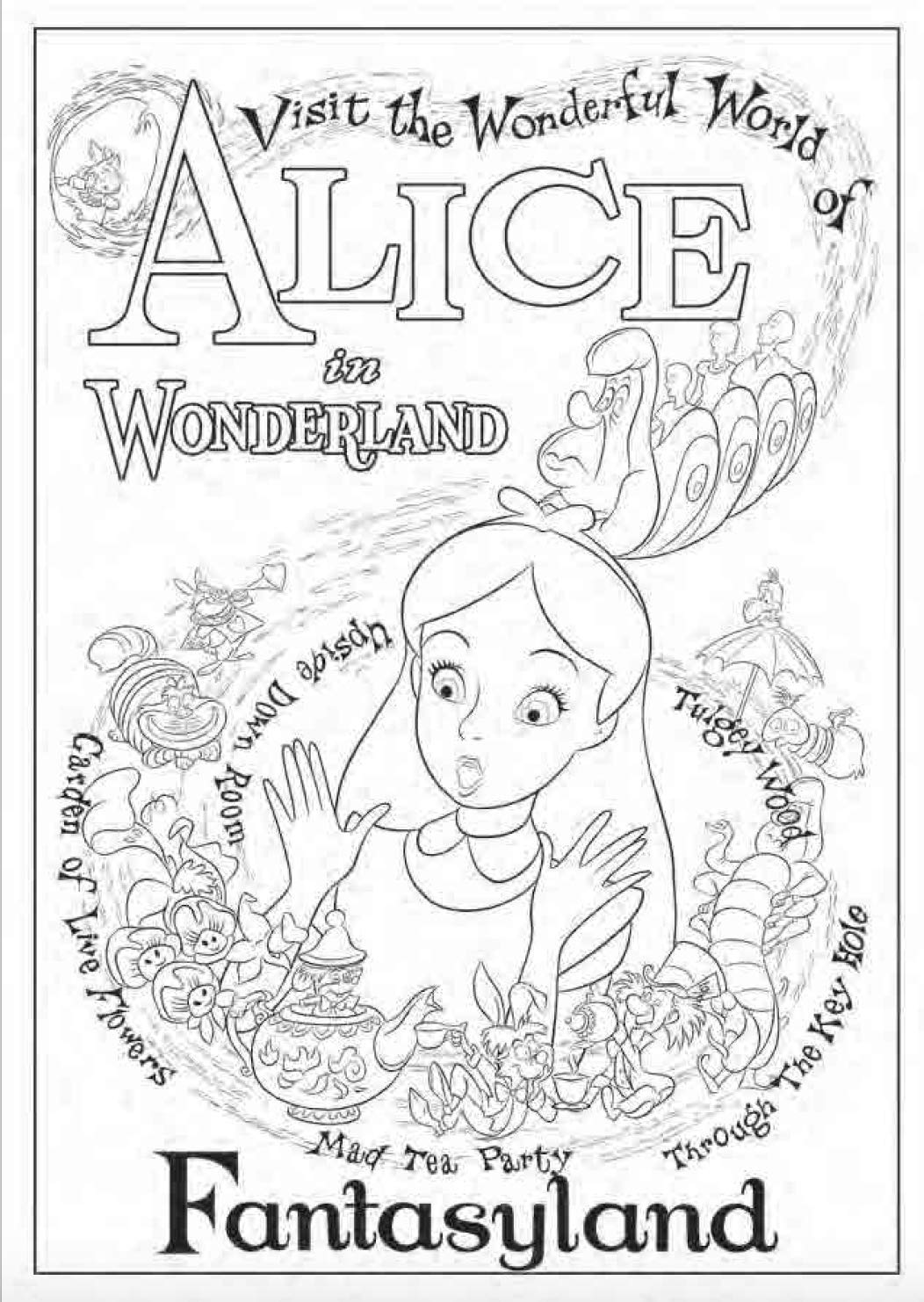 Art of Coloring: Poster Art of the Disney Parks, 36 Postcards to ...