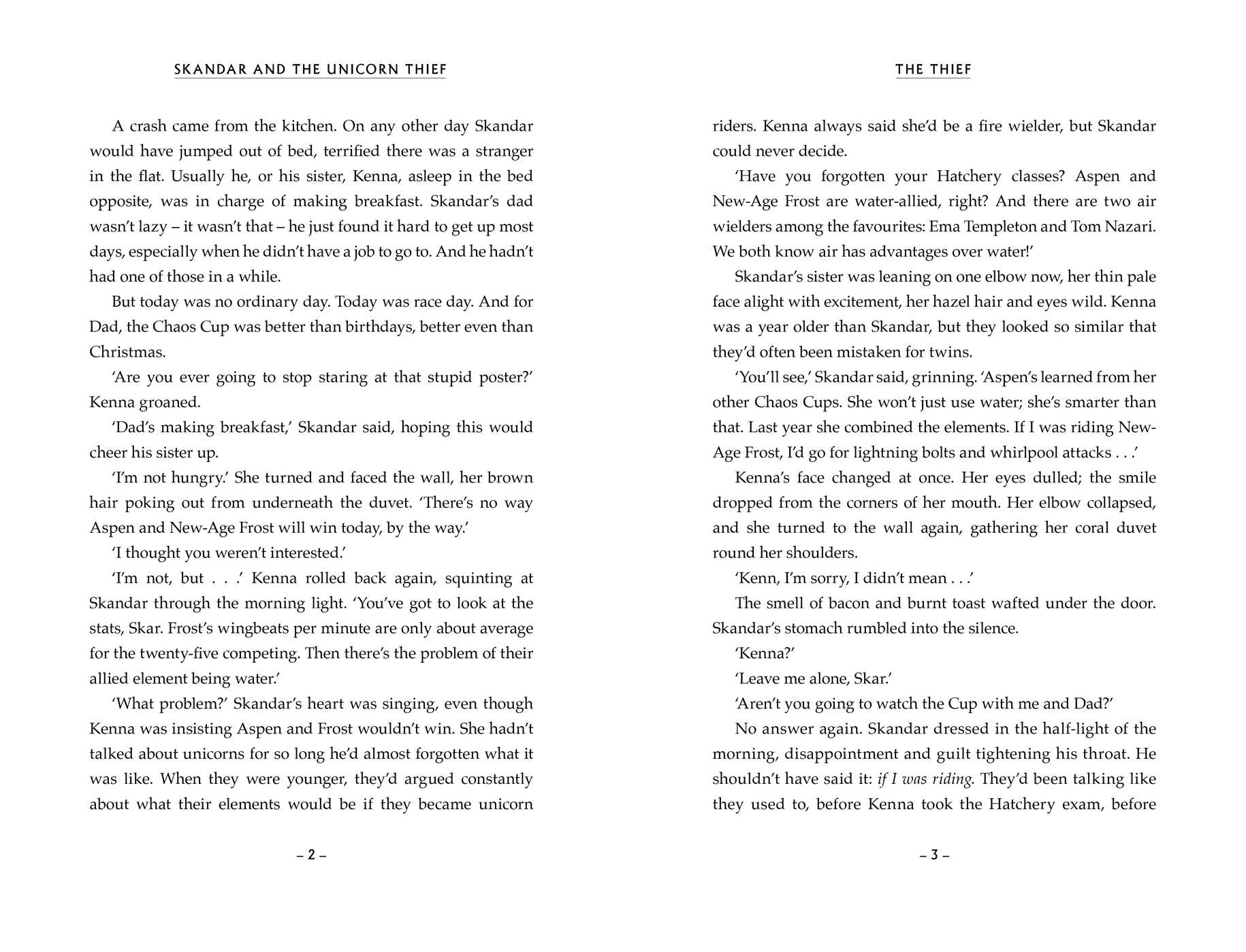 Skandar And The Unicorn Thief The International Award Winning Hit