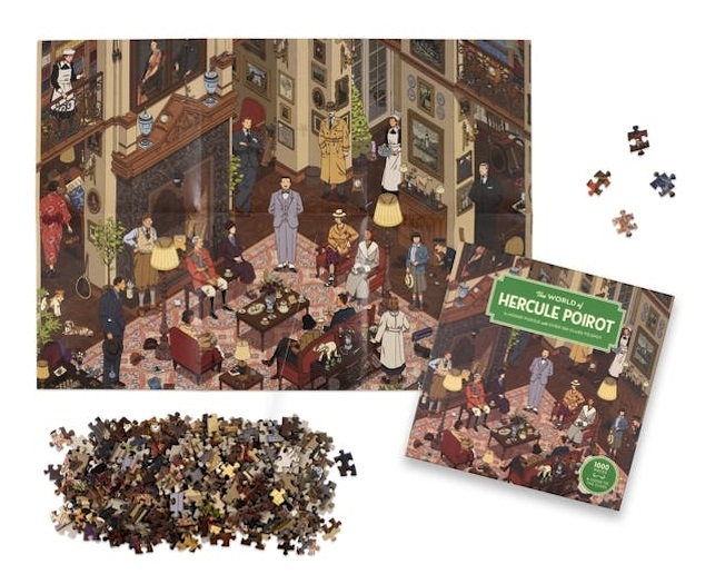 The World of Hercule Poirot - Puzzle, 1000-Piece Jigsaw Puzzle by ...