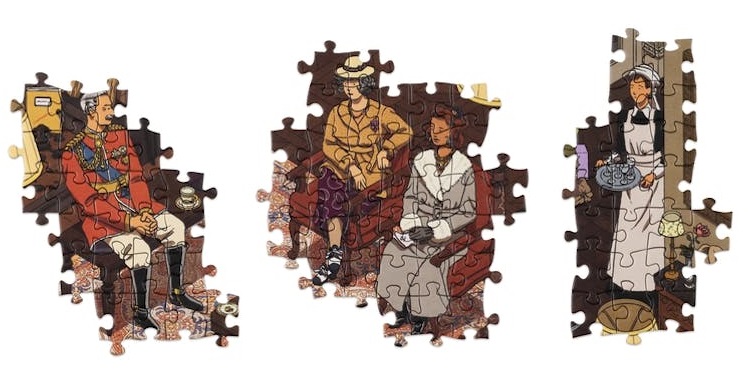 The World of Hercule Poirot - Puzzle, 1000-Piece Jigsaw Puzzle by ...