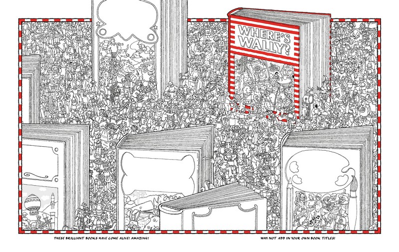 Where's Wally? The Colouring Book, The Ultimate Colouring Challenge! by ...