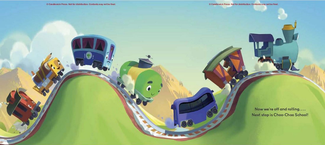 Choo-Choo School, All Aboard for the First Day of School! by Amy Krouse ...