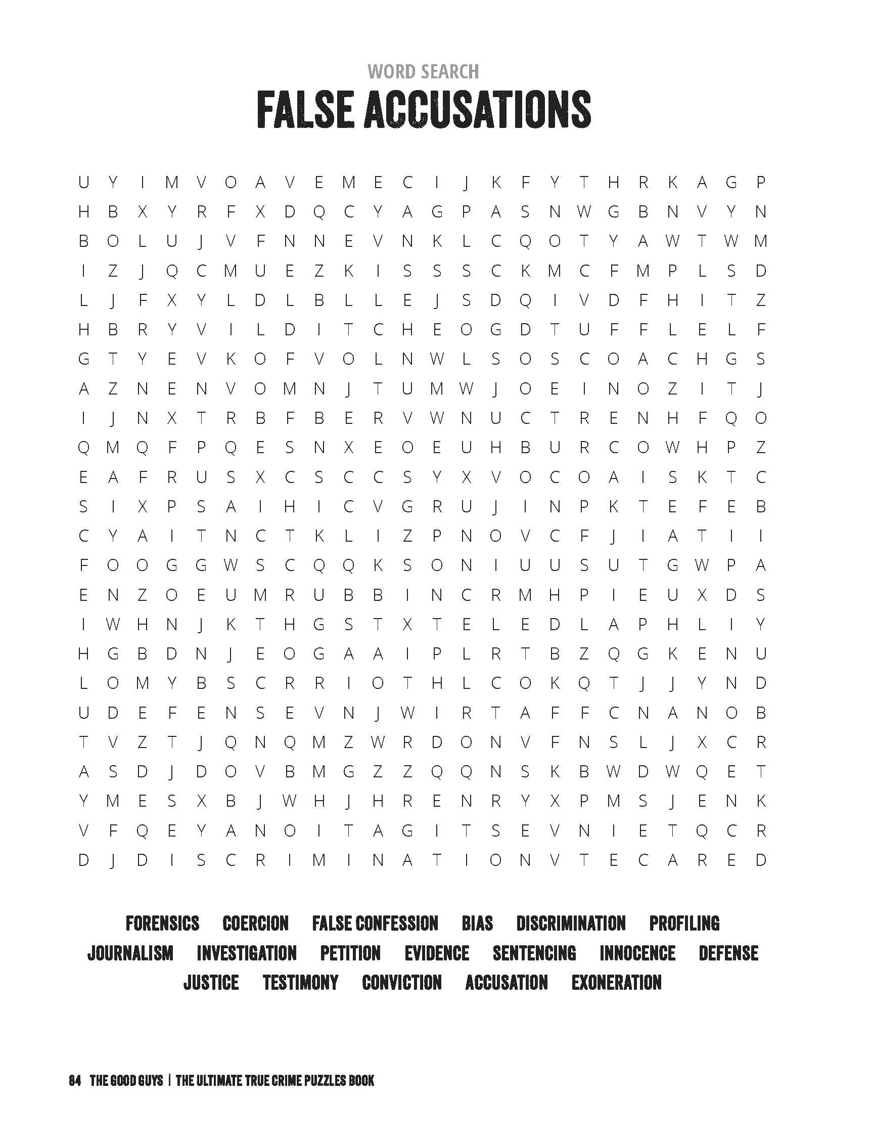 The Ultimate True Crime Puzzle Book, Over 100 Killer Activities for ...