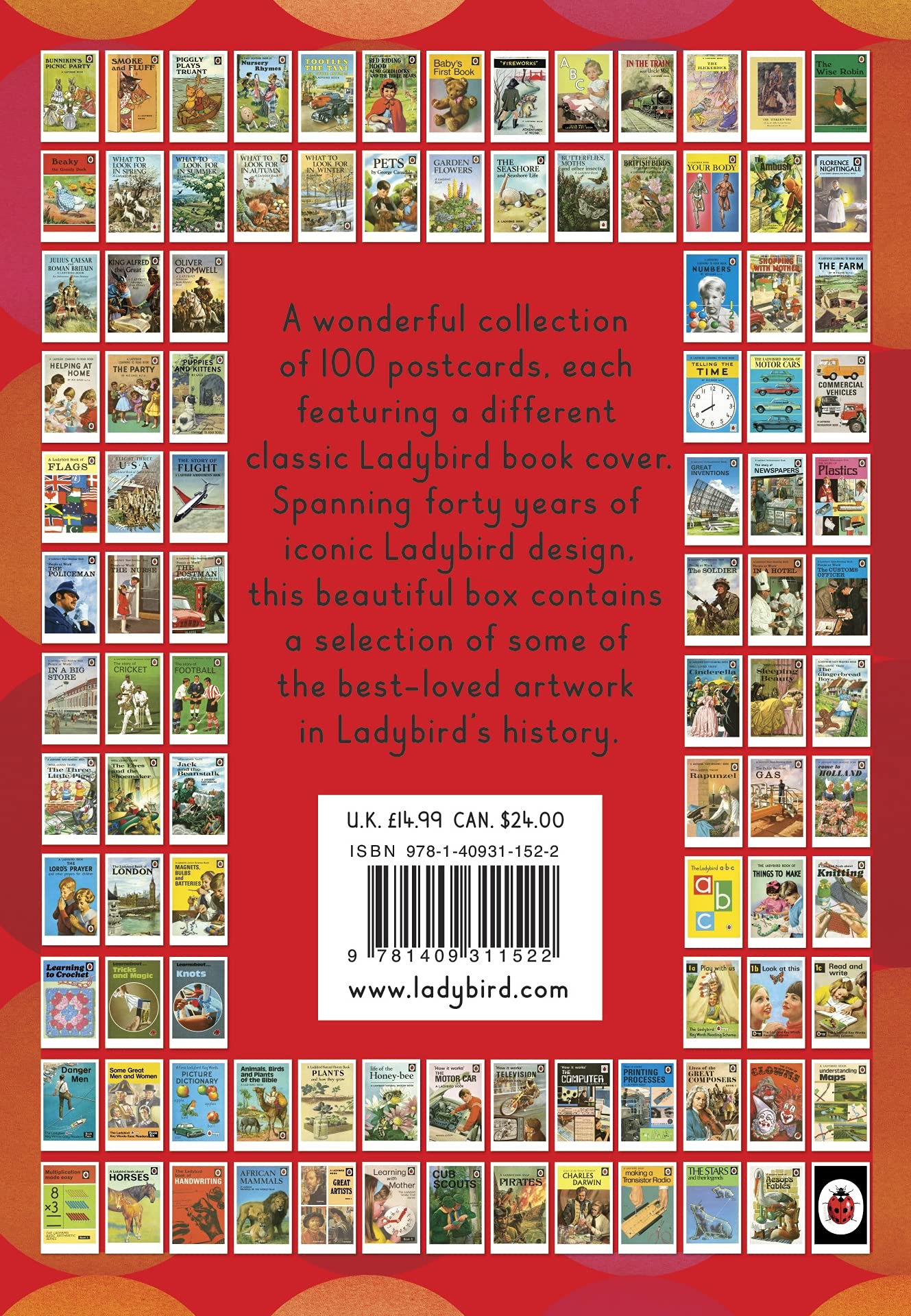 Postcards from Ladybird, 100 Classic Ladybird Covers in One Box by ...