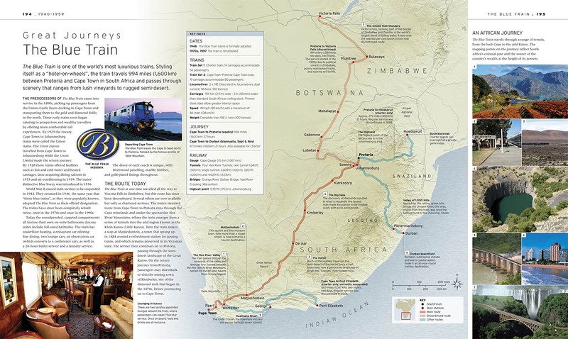 The Train Book by DK | Definitive Visual History | 9781409347965 ...