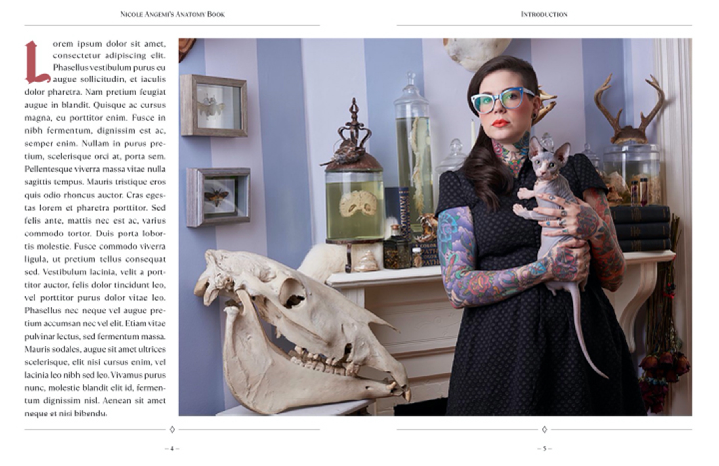 Nicole Angemi's Anatomy Book, A Catalog of Familiar, Rare, and Unusual ...