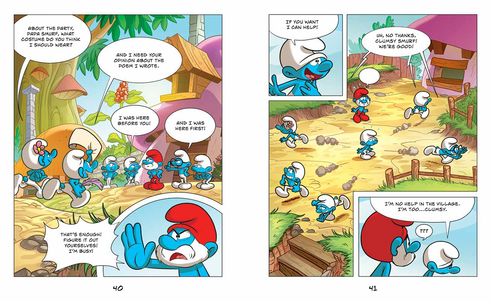 We Are the Smurfs, Welcome to Our Village! by Smurfs | 9781419755378 ...