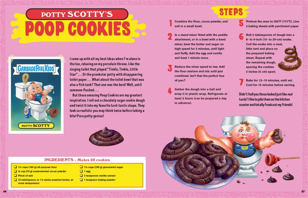 The Garbage Pail Kids Cookbook by Elisabeth Weinberg | 9781419760693 ...