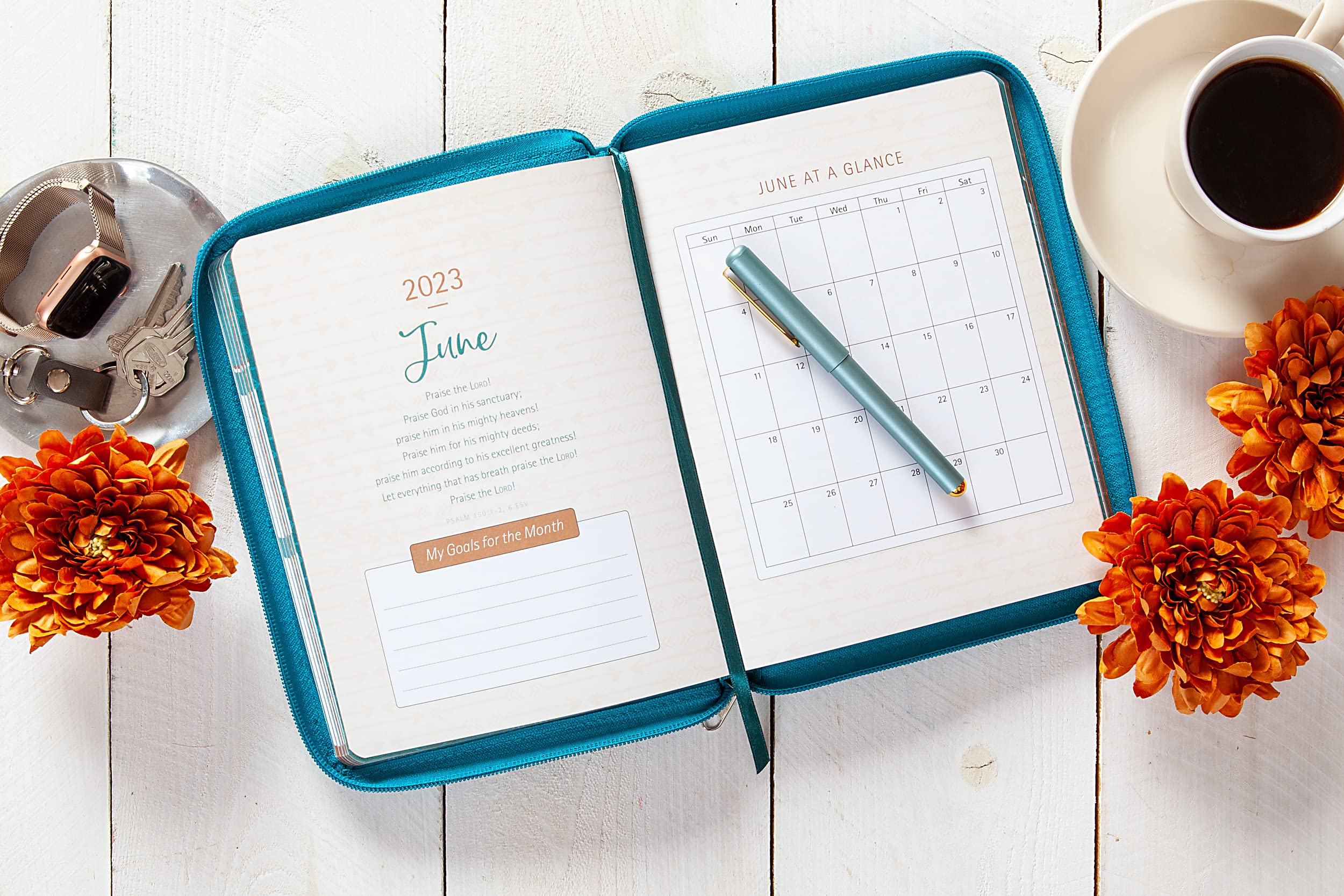 Be Still and Know (2023 Planner), Leather Bound Book by Belle City ...