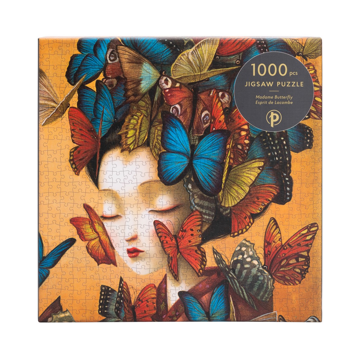 Madame Butterfly - Puzzle, 1000-Piece Jigsaw Puzzle by Paperblanks ...