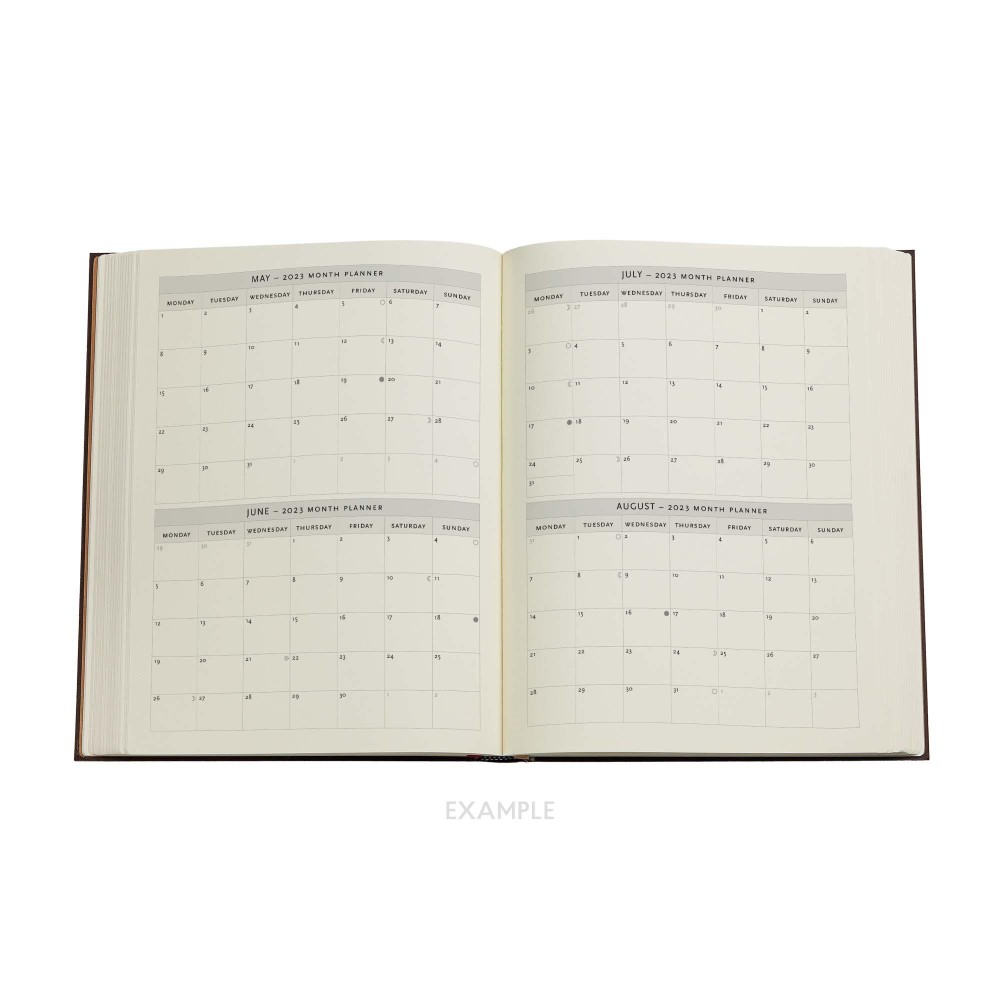 Blue Velvet - Ultra, Week-to-View, Vertical - 2023 Diary, Hardcover ...