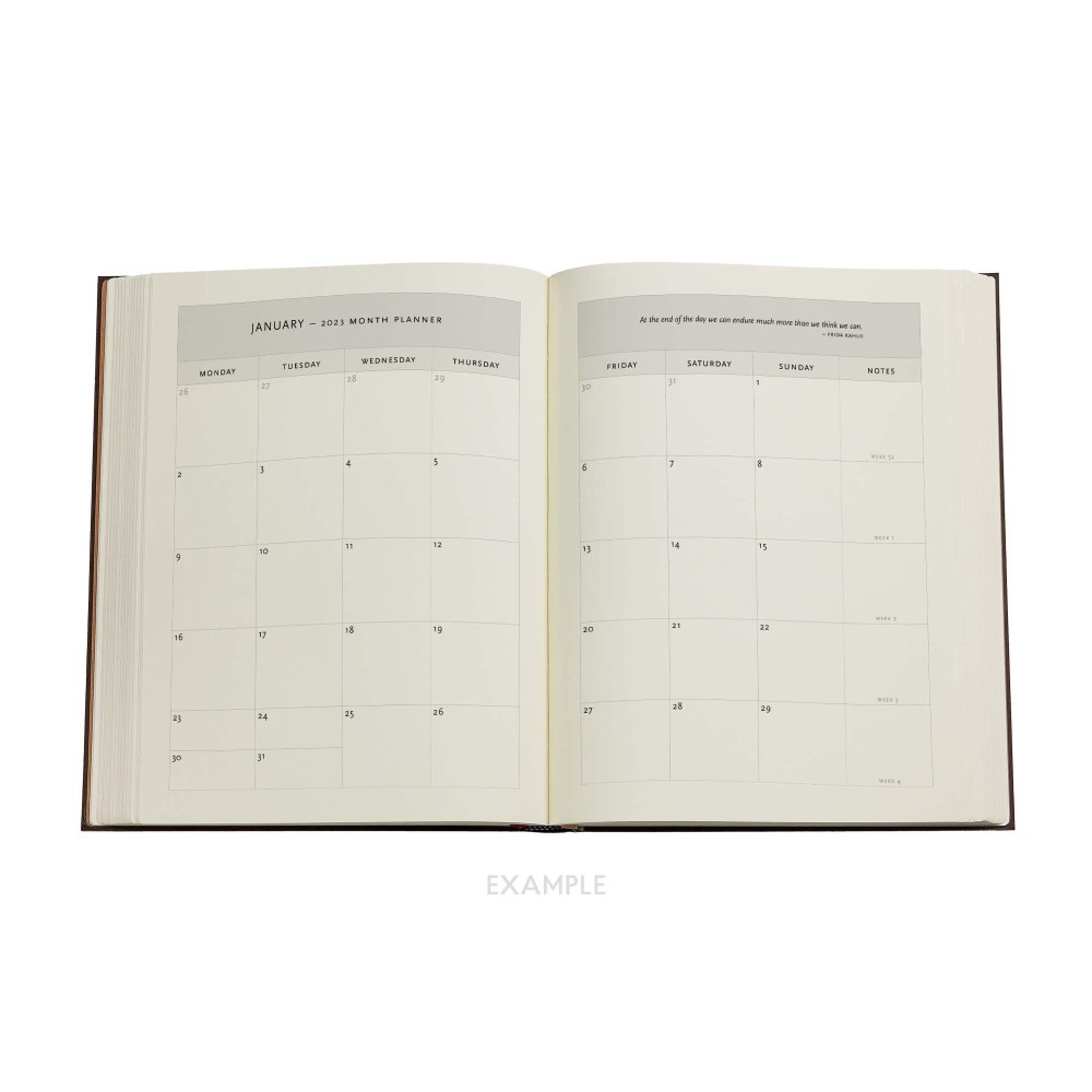 Arabica Bold - Ultra - 2023 Business Planner, Softcover, Flexi Binding ...