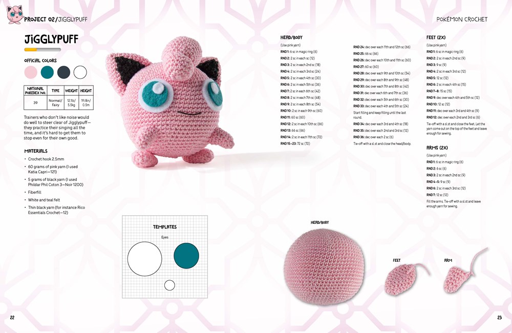 Pokemon Crochet, Bring your favorite Pokemon to life with 20 cute ...