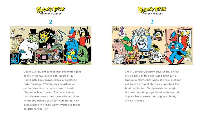 Go Fun! Slylock Fox Mystery Puzzles, Go Fun! by Bob Weber ...