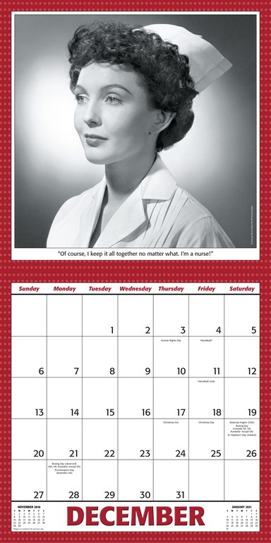 Nurses - 2020 Wall Calendar, A Year's Dose of Humor by Andrews McMeel ...