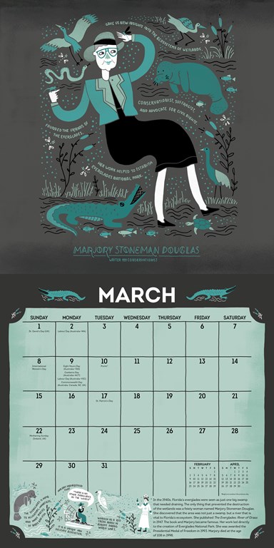 Women in Science - 2020 Wall Calendar by Rachel Ignotofsky ...