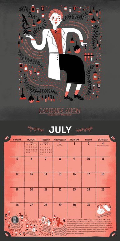 Women in Science - 2020 Wall Calendar by Rachel Ignotofsky ...