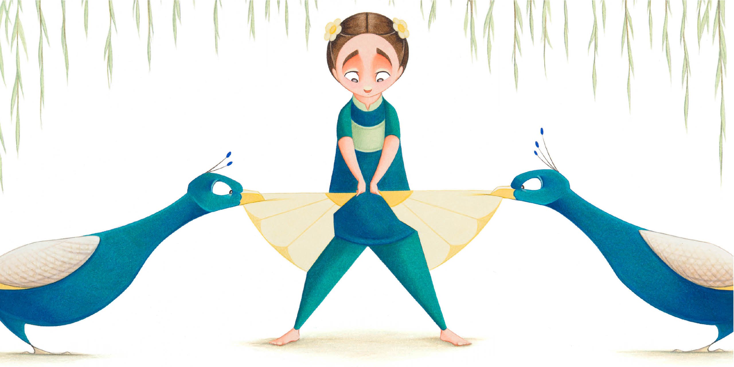 Flora and the Peacocks, Flora and Her Feathered Friends-books by Molly ...