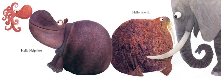 Hello Hello (Books for Preschool and Kindergarten, Poetry Books for ...