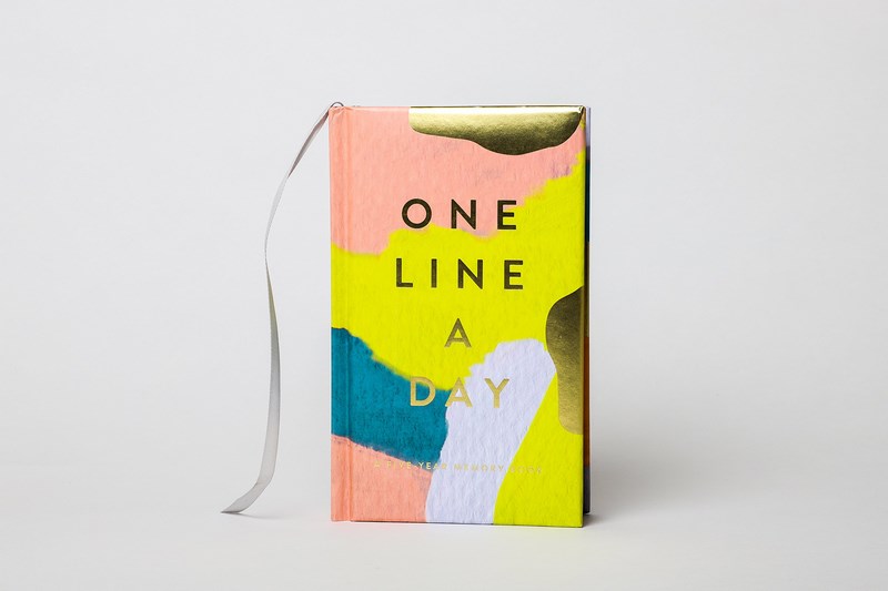 Modern One Line a Day: A Five-Year Memory Book (Daily Journal ...