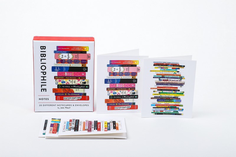 Bibliophile Notes, 20 Different Notecards & Envelopes (Notecards for ...