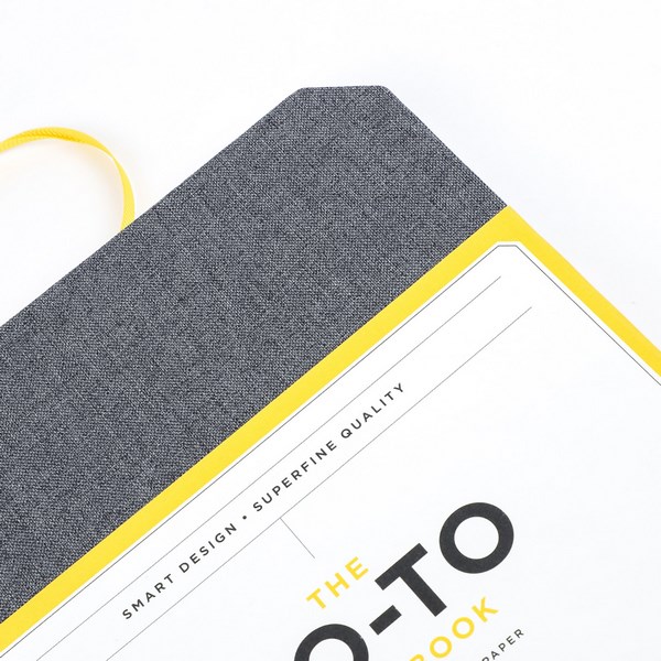 Go-To Notebook with Mohawk Paper, Slate Grey Dotted, Notebook with Dots ...