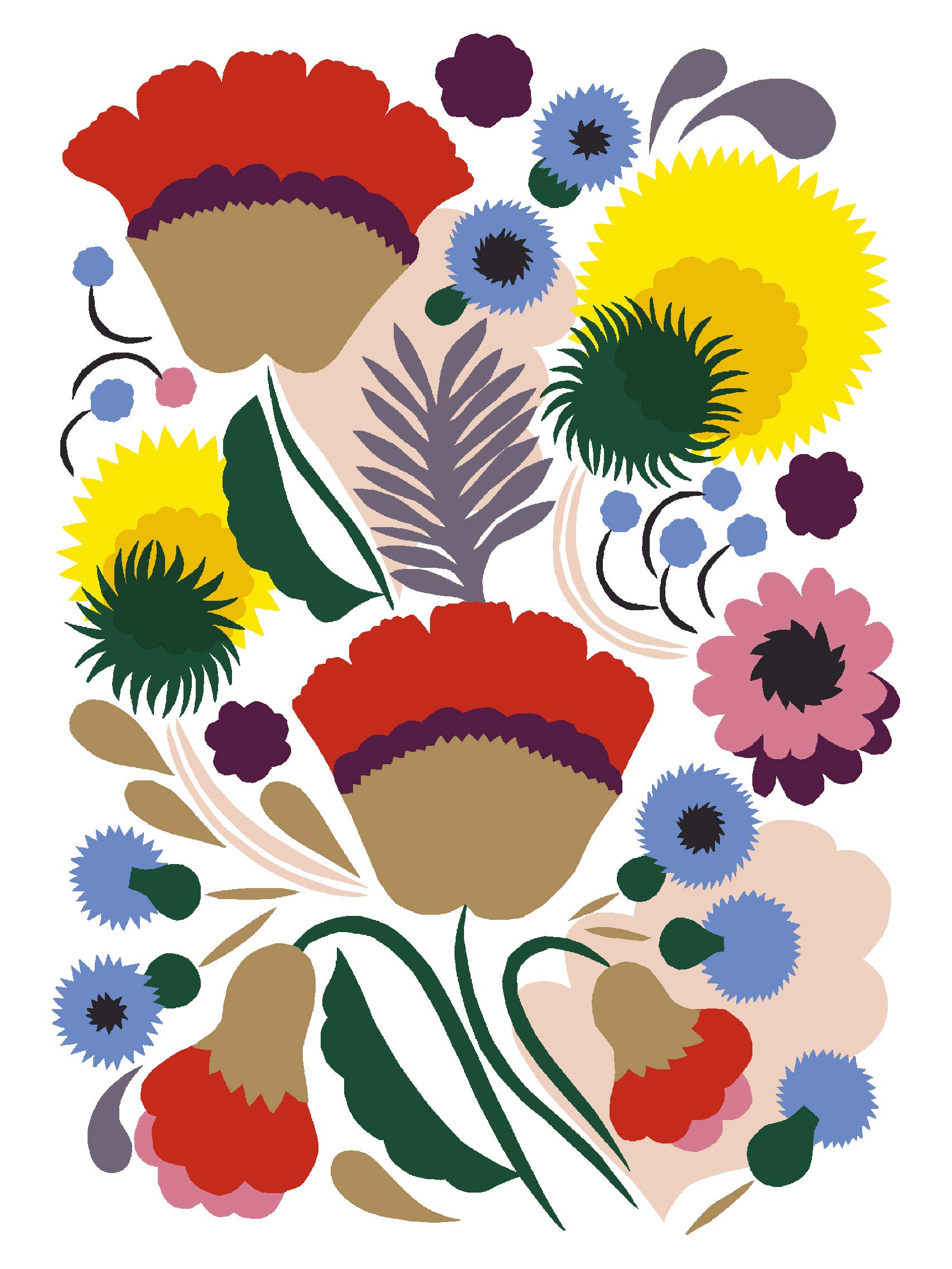 Marimekko Kukka Notecards, 16 Different Notecards and Envelopes by ...