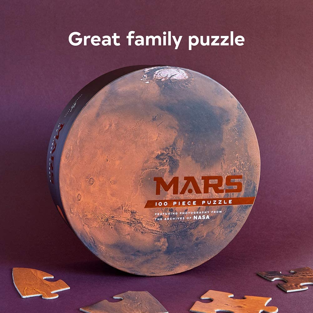 Mars: 100-Piece Puzzle, Featuring Photography from the Archives of NASA ...