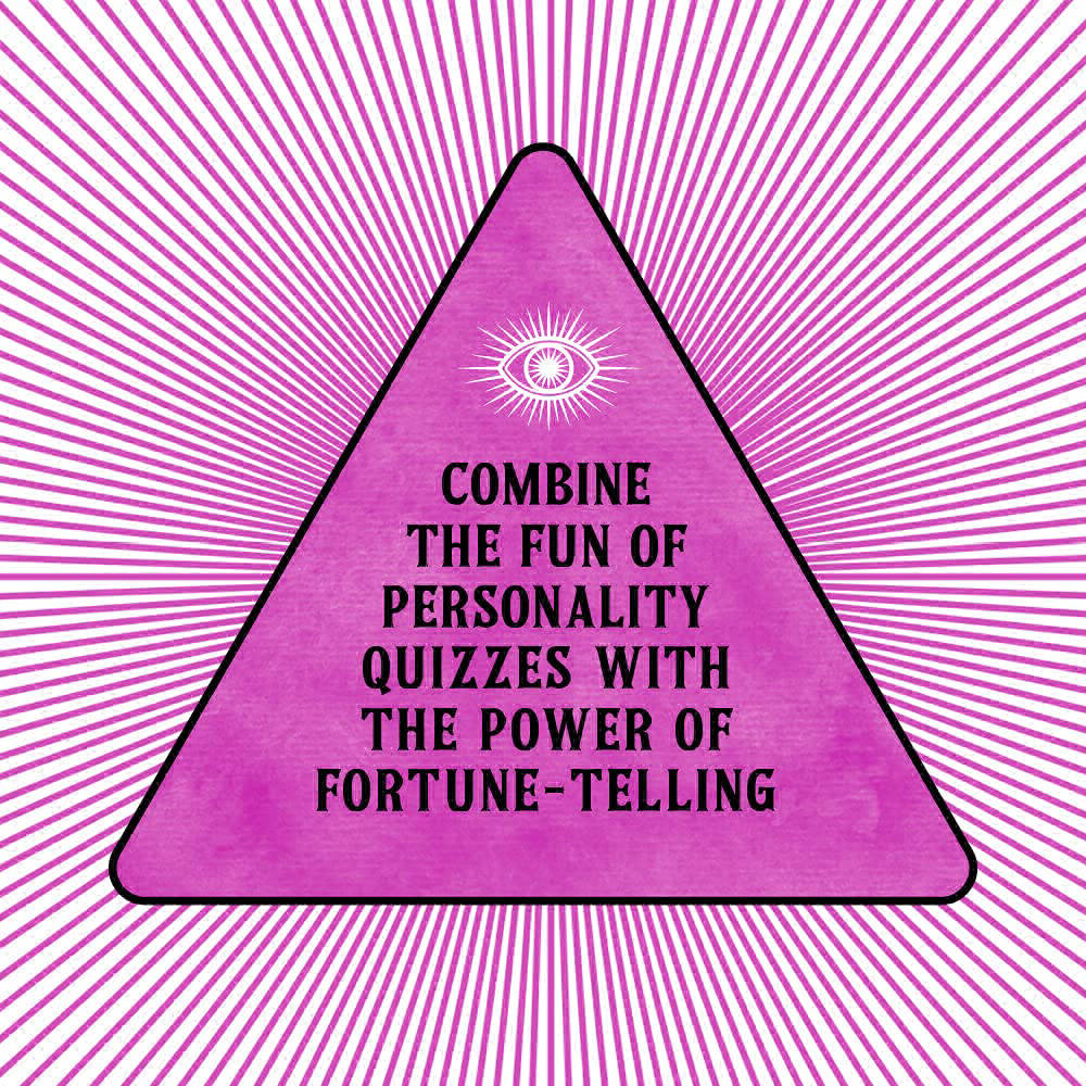 Trust the Triangle Fortune-Telling Deck, Pocket Gal Pal by Chronicle ...