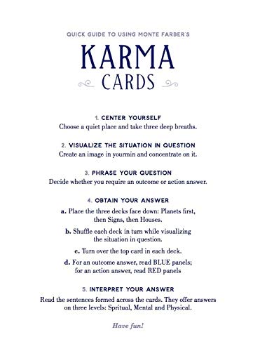 Karma Cards, Amazing Fun-to-Use Astrology Cards to Read Your Future by ...