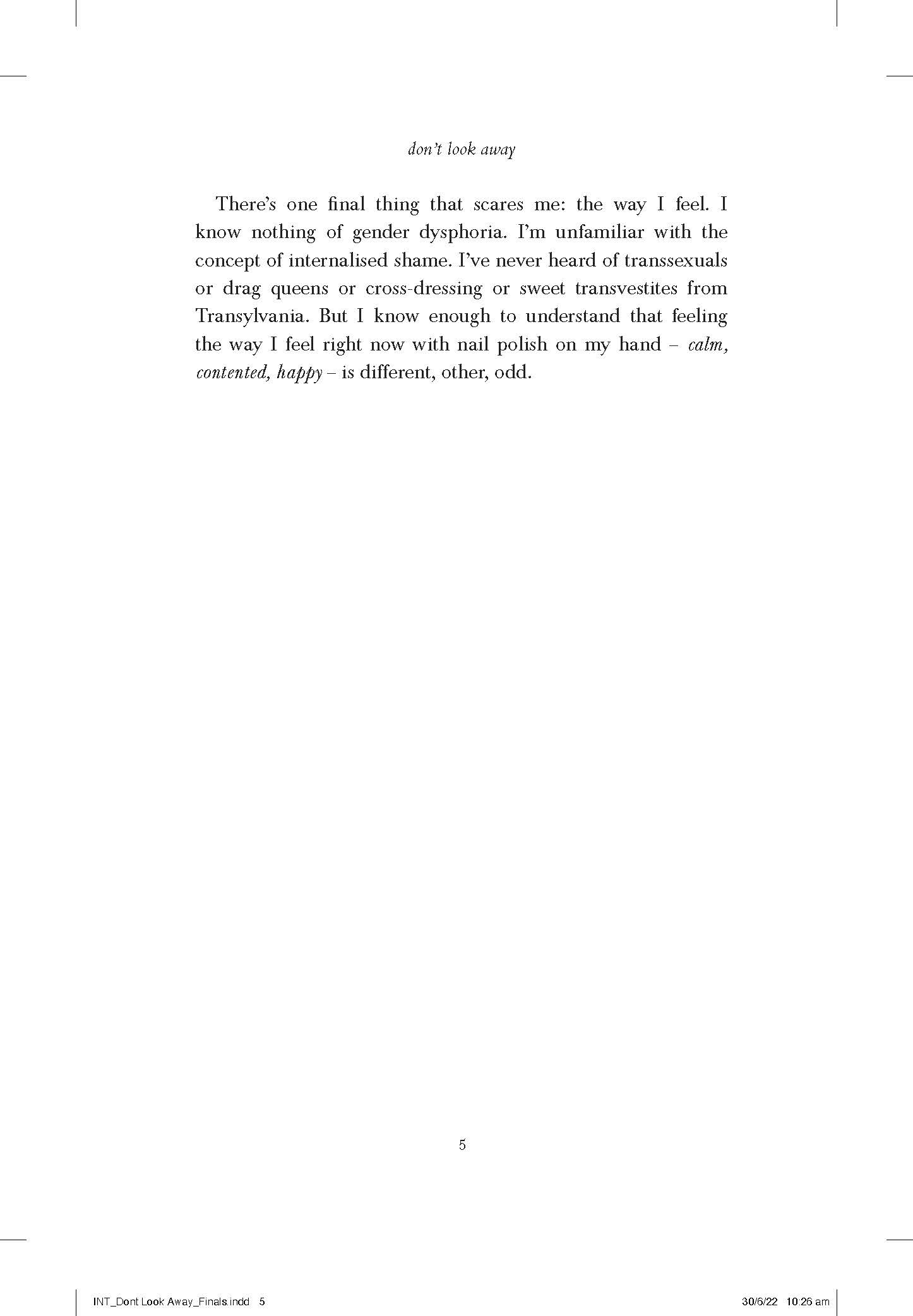 Don't Look Away, A memoir of identity & acceptance by Danielle Laidley ...