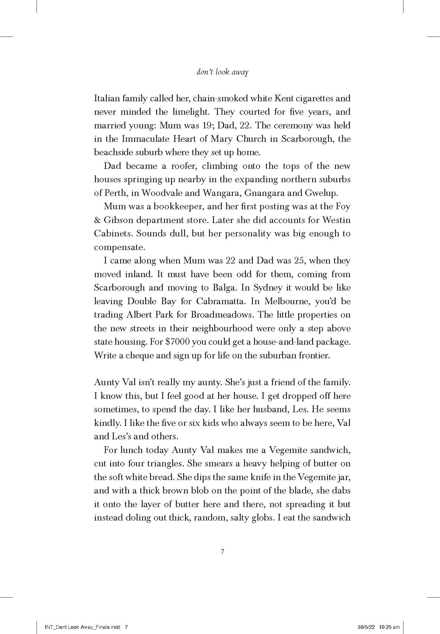 Don't Look Away, A memoir of identity & acceptance by Danielle Laidley ...