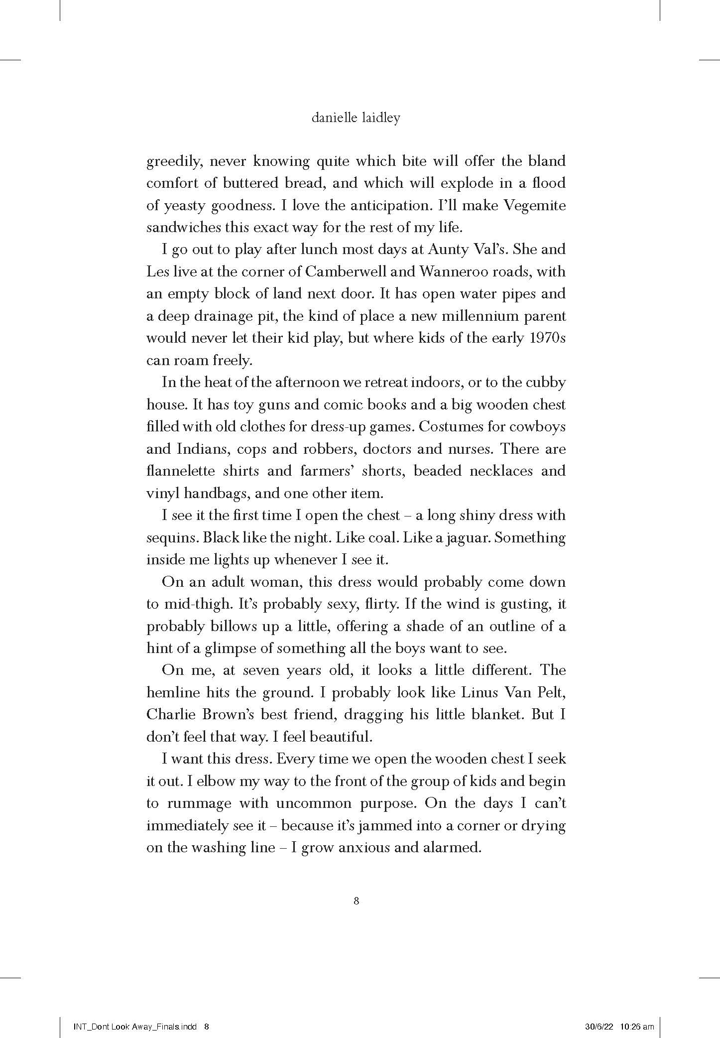 Don't Look Away, A memoir of identity & acceptance by Danielle Laidley ...