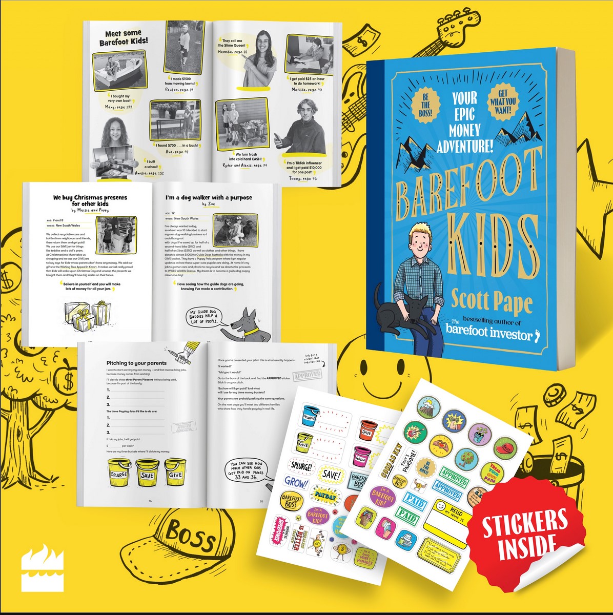 Barefoot Kids, The new book from The Barefoot Investor by Scott Pape ...