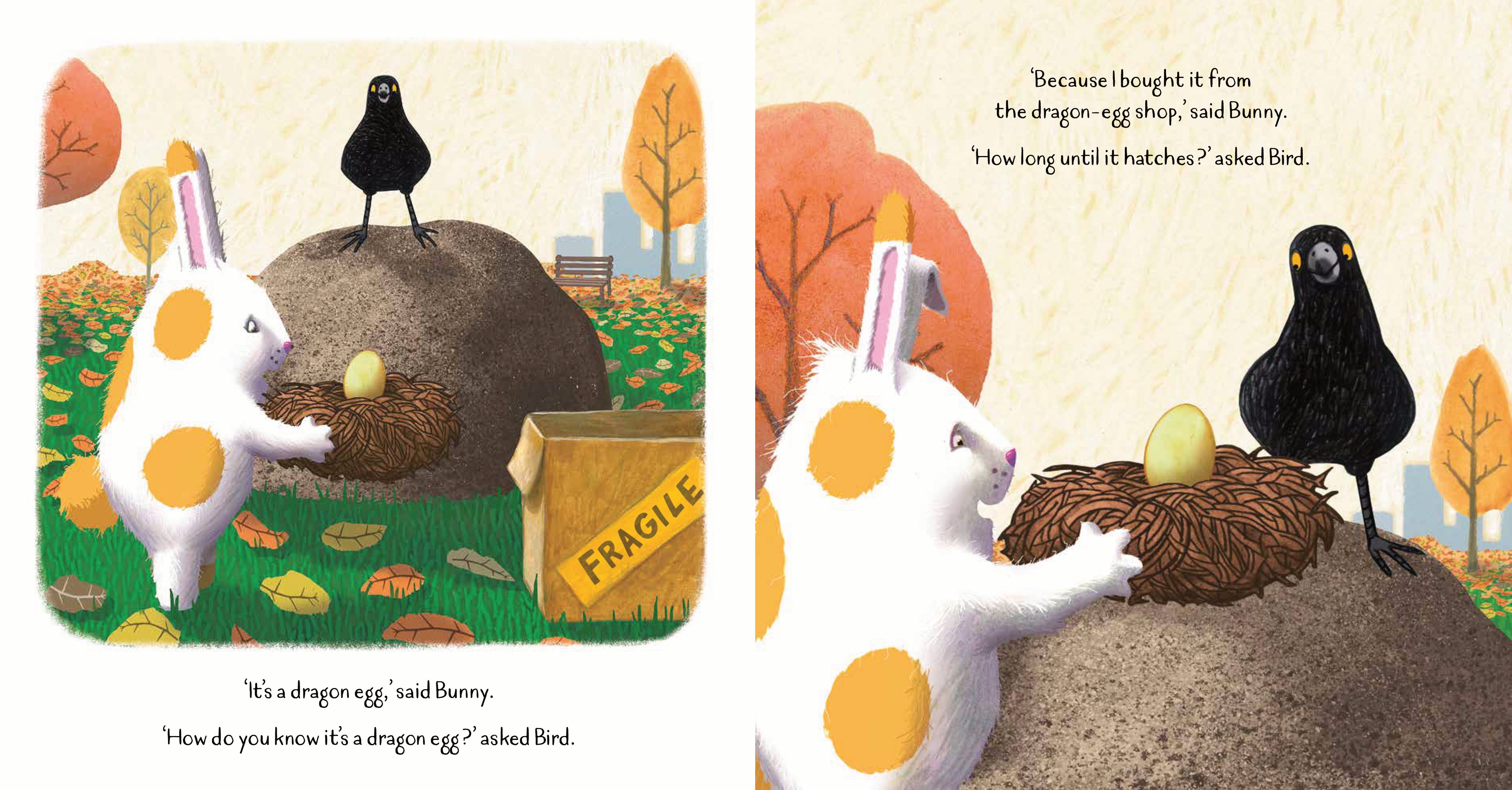Bunny and Bird by Nick Bland | How to Hatch a Dragon (Bunny and Bird ...