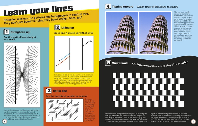 Fantastic Optical Illusions, Exciting Visual Illusions, Colour Tricks ...