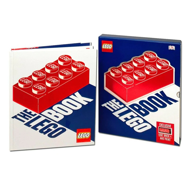 The LEGO Book - 2-Book Collection Gift Set with exclusive LEGO brick ...
